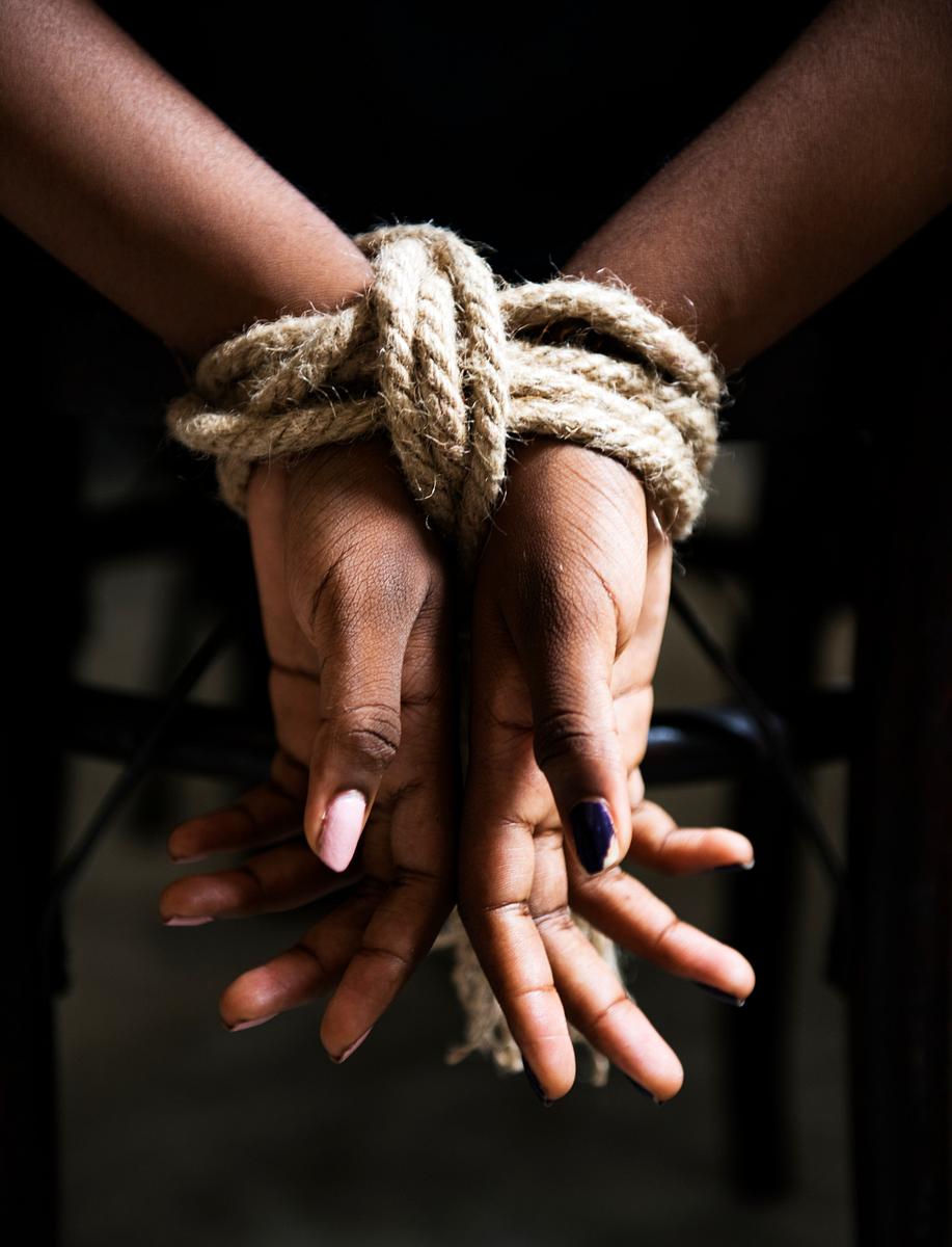 Woman Hands Tied Up With A Rope Premium Photo Rawpixel