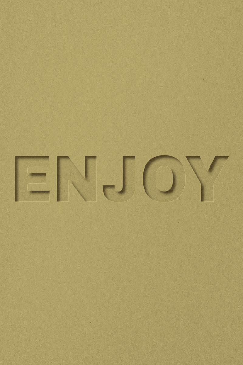Enjoy Word Bold Paper Cut Free Photo Rawpixel enjoy-word-bold-paper-cut-free-photo-rawpixel