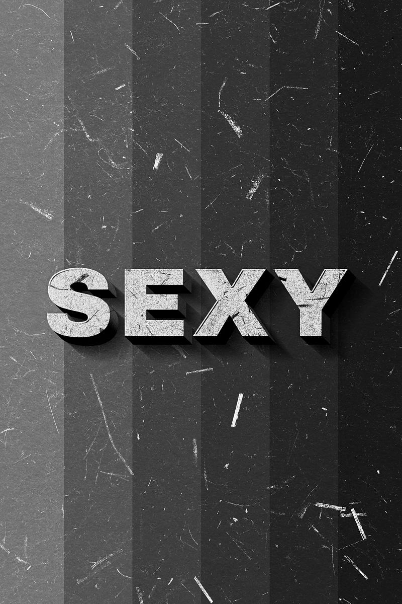 Sexy Grayscale Word Typography On Paper Free Photo Rawpixel sexy-grayscale-word-typography-on-paper-free-photo-rawpixel