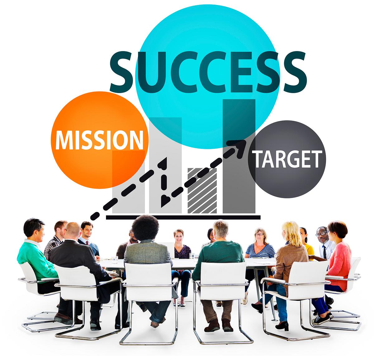 Success Mission Tarket Buisness Growth | Free Photo - Rawpixel