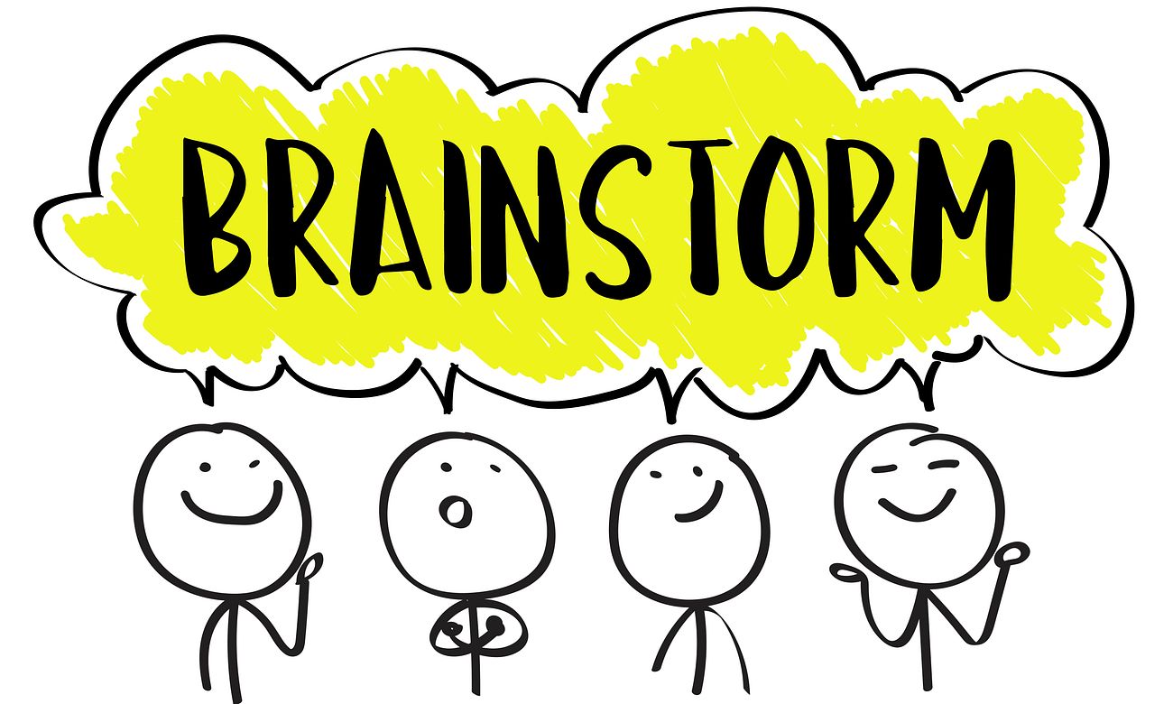 Brainstorm for new ideas | Free illustration - 92541 Brainstorm for new ideas | Free illustration - 92541