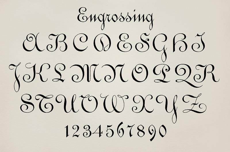 Roman fonts from Draughtsman's Alphabets by Hermann Esser (1845–1908 ... Roman fonts from Draughtsman's Alphabets by Hermann Esser (1845–1908 ...