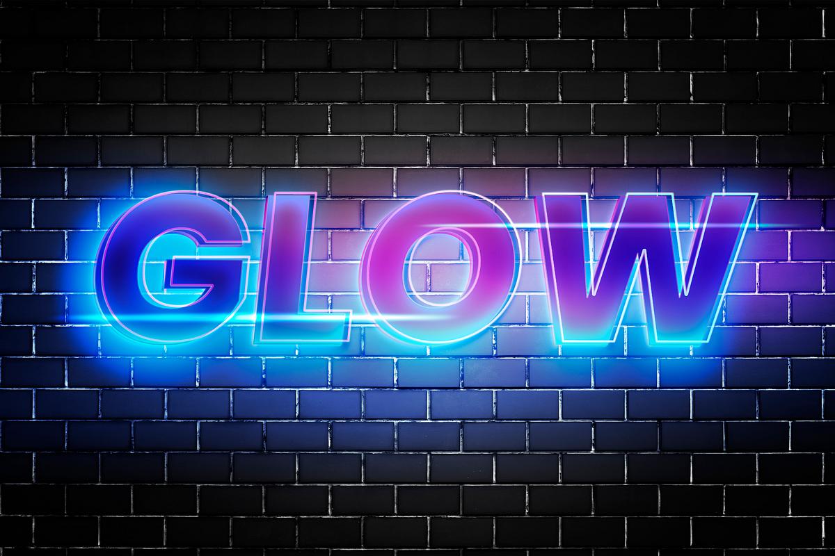 Glow Typography In 3d Glow Free Photo Rawpixel glow-typography-in-3d-glow-free-photo-rawpixel