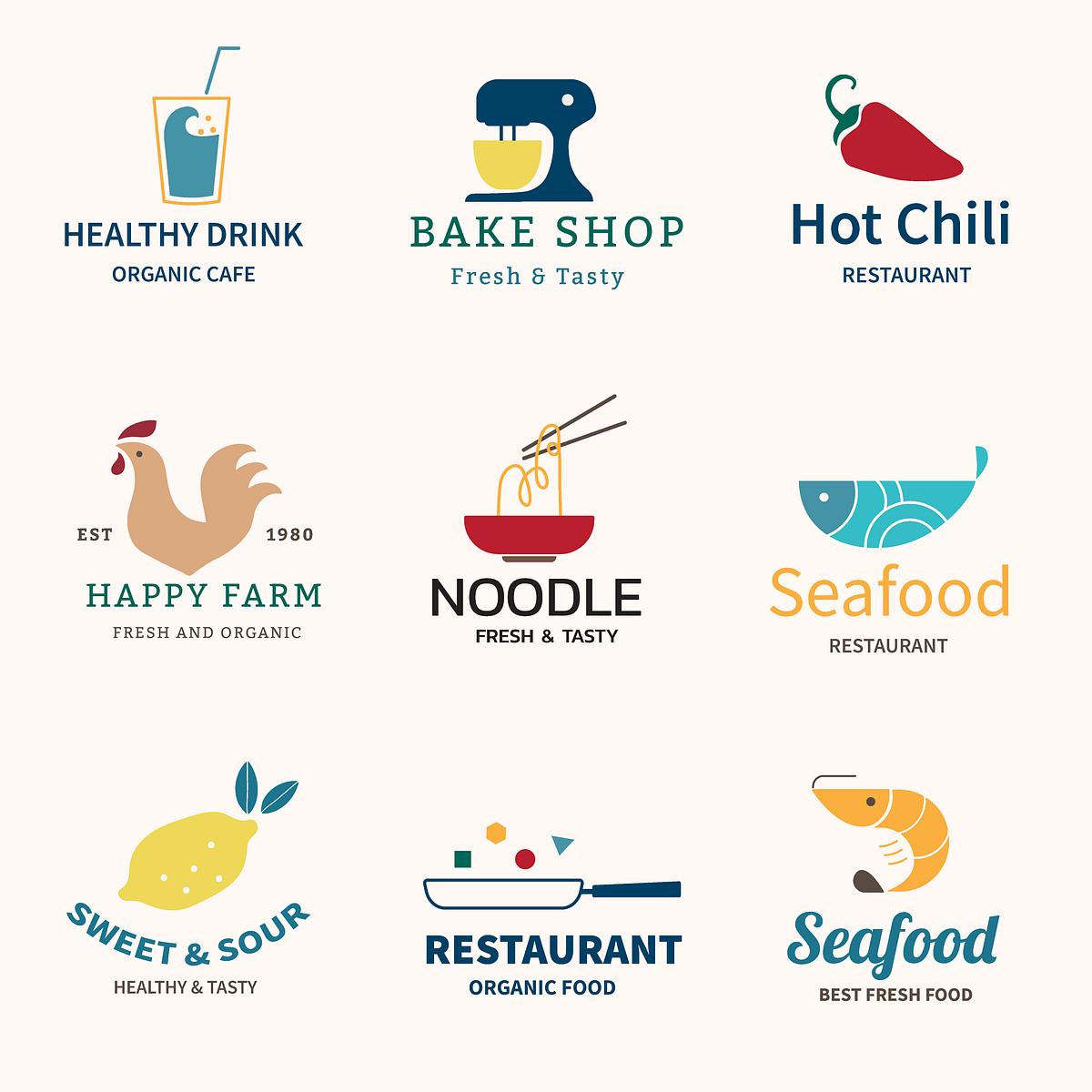 Food Business Logo Template Branding Free PSD Rawpixel food-business-logo-template-branding-free-psd-rawpixel