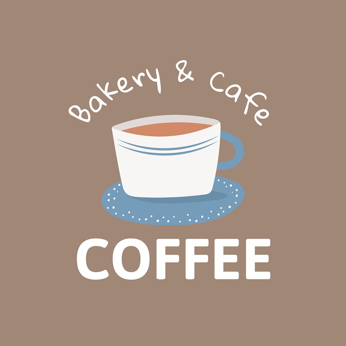 Cafe Business Logo Template Cute Premium PSD Template Rawpixel cafe-business-logo-template-cute-premium-psd-template-rawpixel