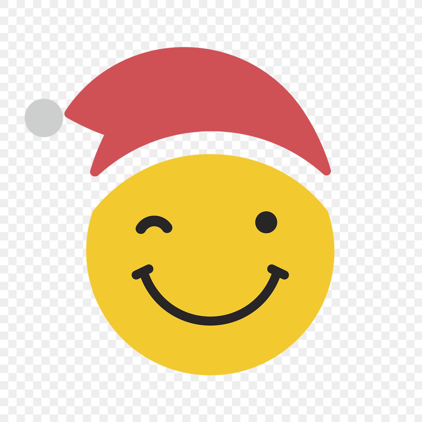Happy Santa Emoji Icon Royalty Free Stock Illustration 1230258