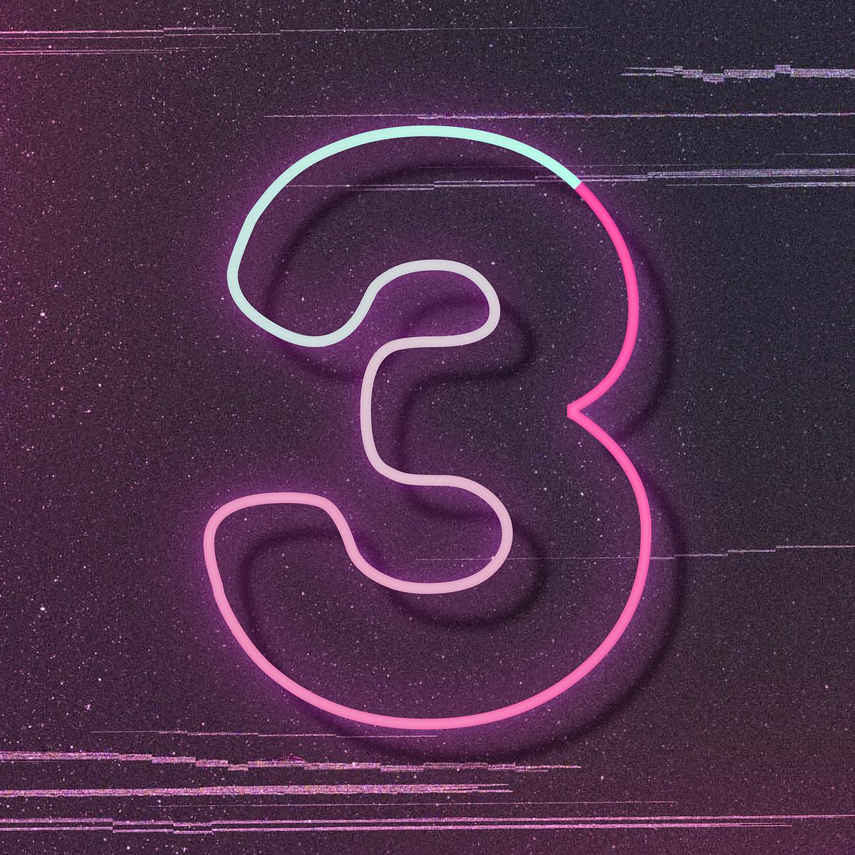 Pink Neon Glow Number 3 Free Vector Rawpixel pink-neon-glow-number-3-free-vector-rawpixel