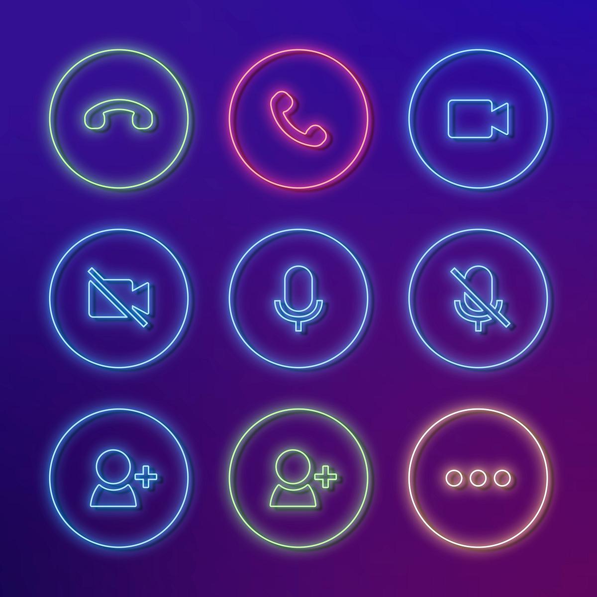 Phone Call Icon Vector Set Premium Vector Rawpixel phone-call-icon-vector-set-premium-vector-rawpixel