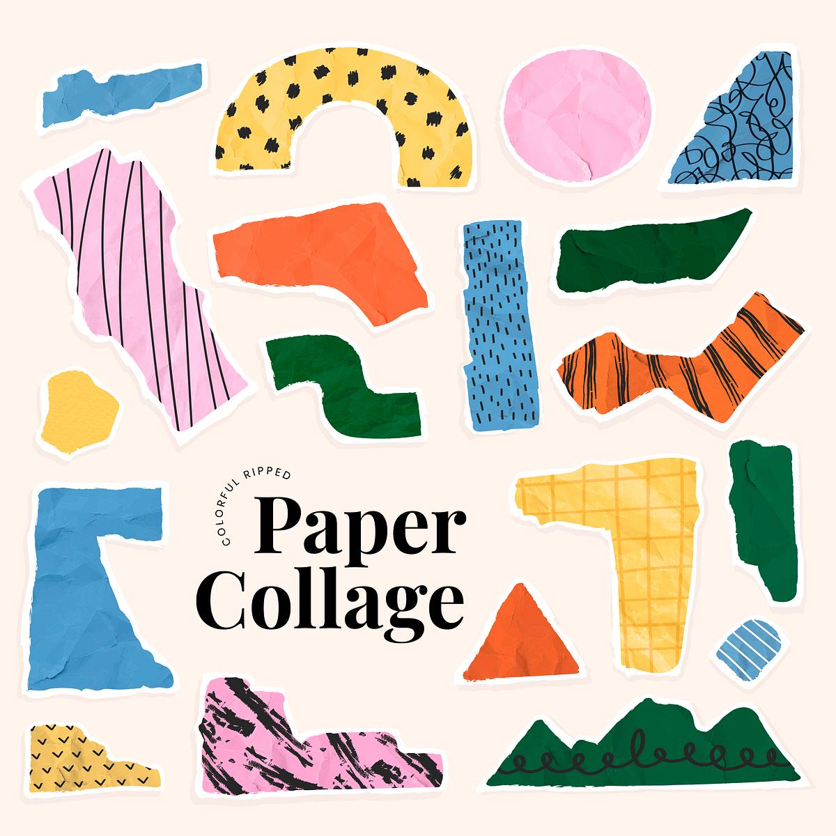 Colorful Ripped Paper Collage Vector Premium Vector Rawpixel colorful-ripped-paper-collage-vector-premium-vector-rawpixel