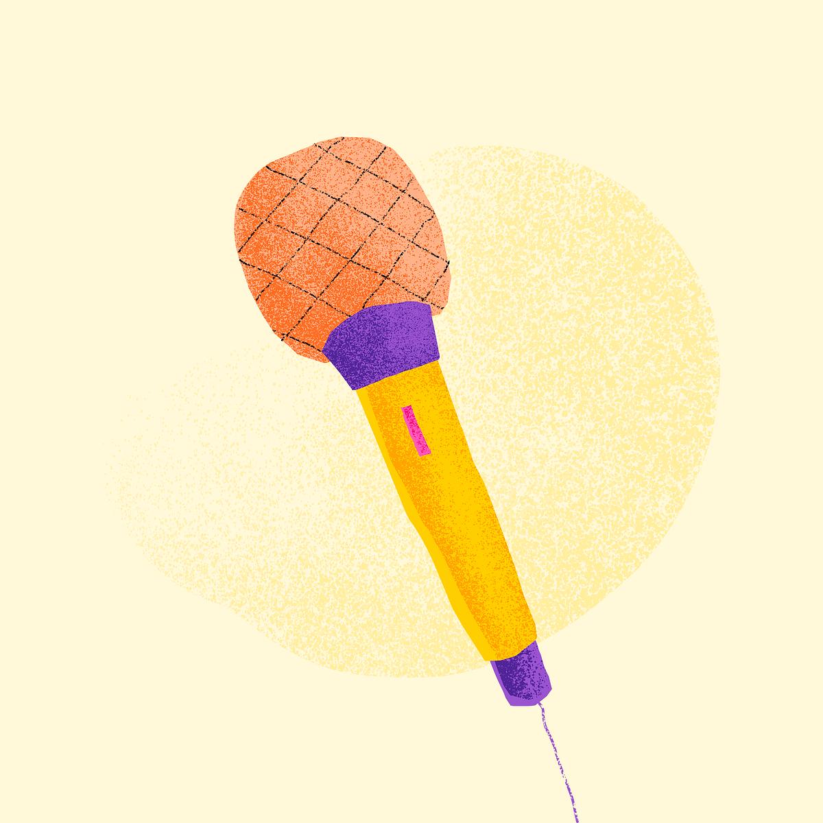 Orange Microphone Sticker Psd Flat Premium PSD Illustration Rawpixel orange-microphone-sticker-psd-flat-premium-psd-illustration-rawpixel